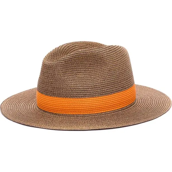 LASTELIER Portofino Straw Hat - Orange