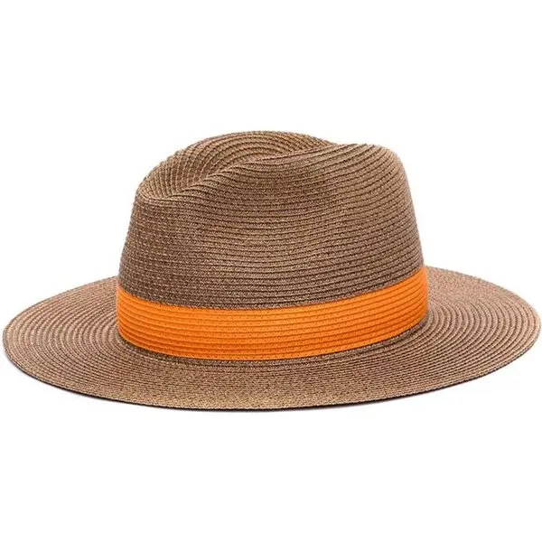 LASTELIER Portofino Straw Hat - Orange