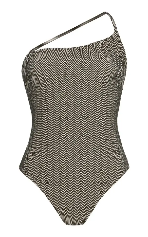 ZULU & ZEPHYR Chevron One-piece Swimsuit - Print