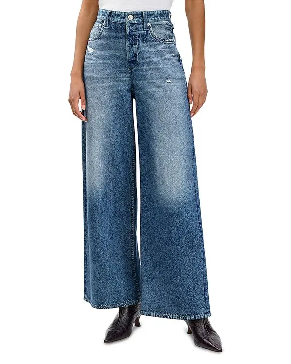 Rag & Bone Miramar Sofie Wide Leg Jeans - Venice