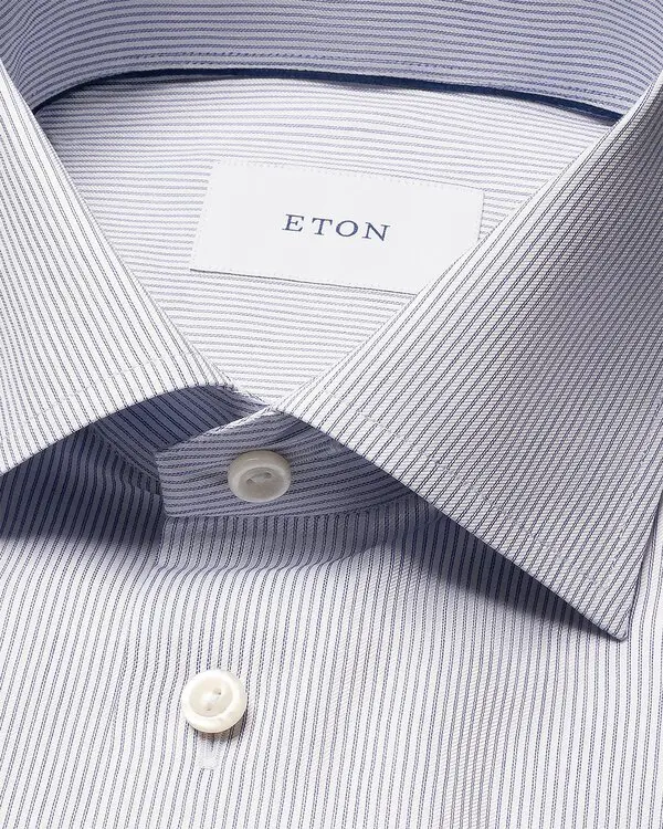 Eton Slim Fit Stripe Shirt