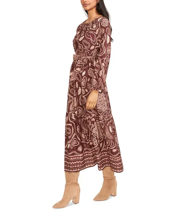 THE GOOD JOURNEY Printed Maxi Dress