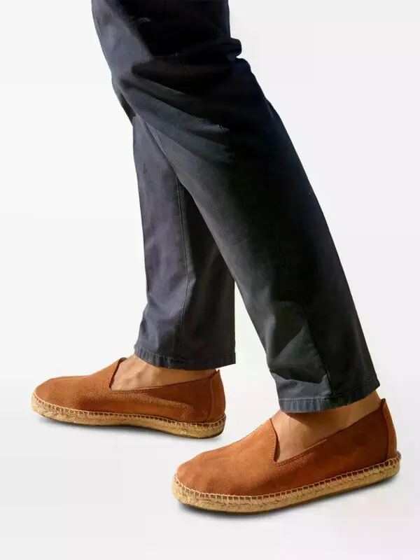 Manebí Suede Slip-on Espadrilles - Brown