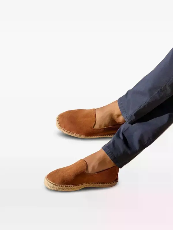 Manebí Suede Slip-on Espadrilles - Brown