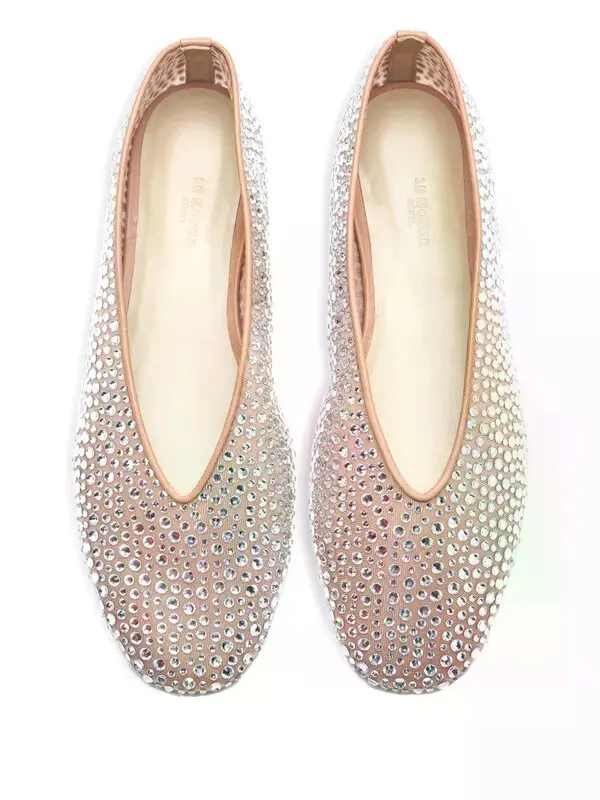 Le Monde Beryl Crystal-embellished Ballerinas