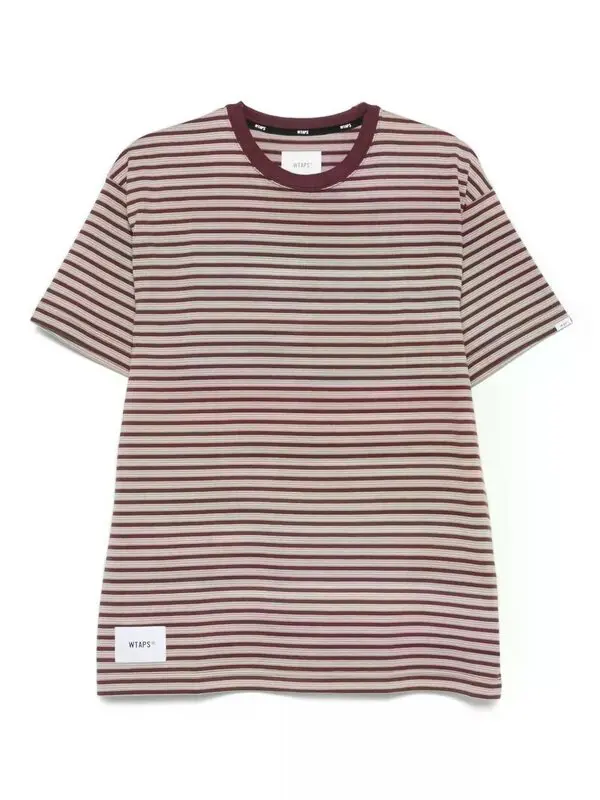 WTAPS Striped Crew-neck T-shirt