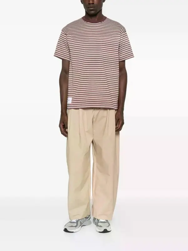 WTAPS Striped Crew-neck T-shirt