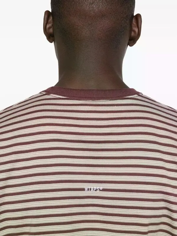 WTAPS Striped Crew-neck T-shirt