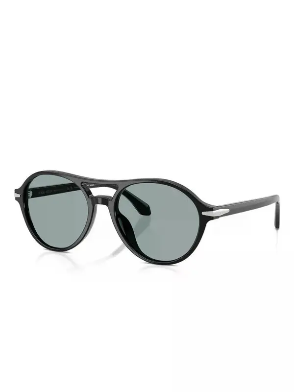 Giorgio Armani Round-frame Sunglasses - Black