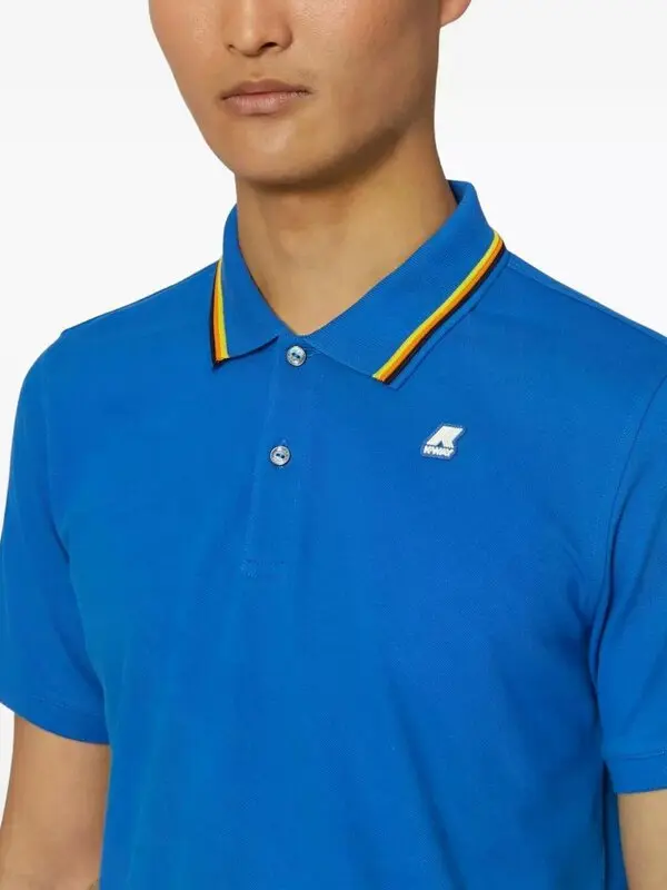 K-WAY Jud Tipped Collar Polo Shirt