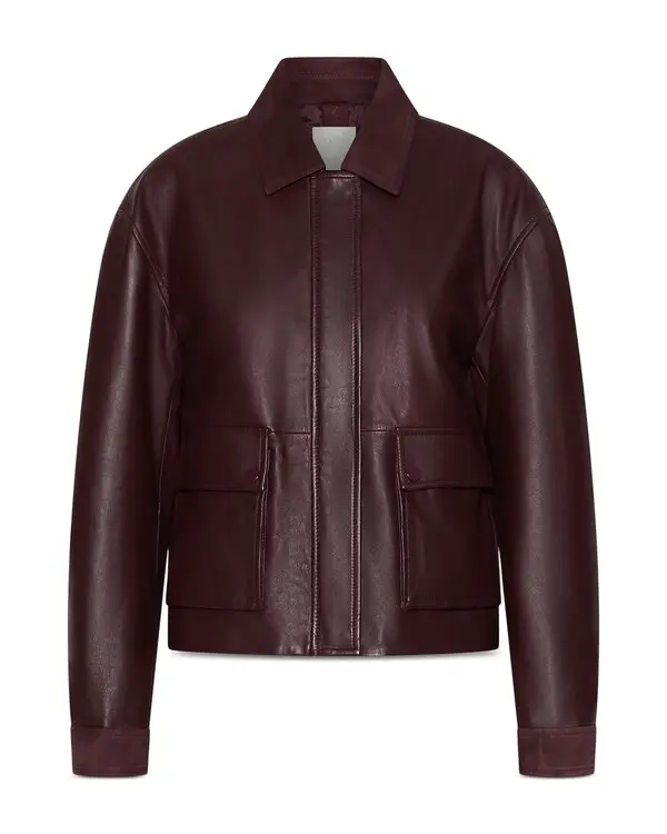 Marella Doga Leather Jacket