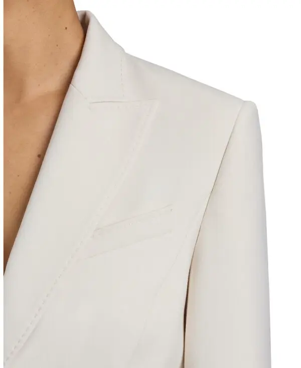 Santorelli Mimi Soft Stretch Crepe Double Button Jacket