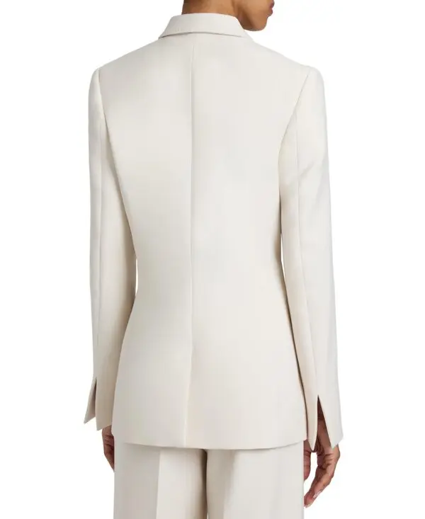 Santorelli Mimi Soft Stretch Crepe Double Button Jacket