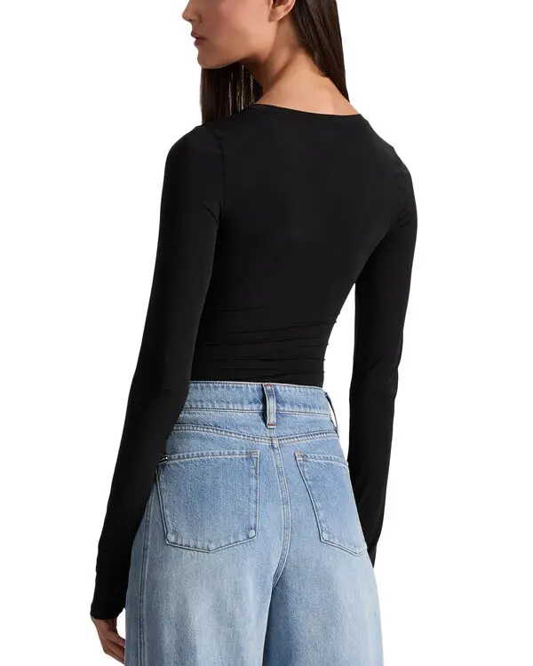 Alice + Olivia Long Sleeve Bodysuit