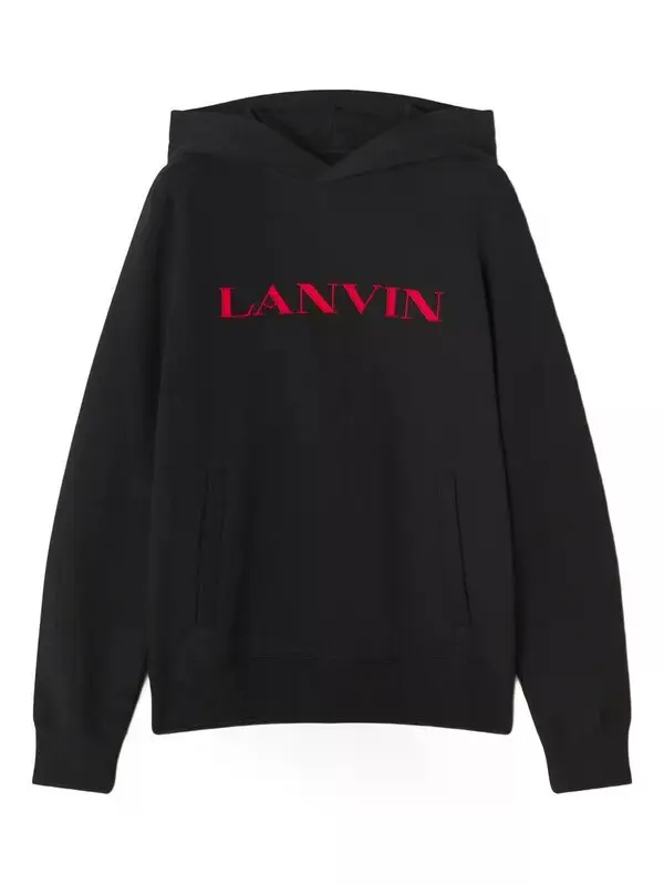 LANVIN Logo-print Hoodie