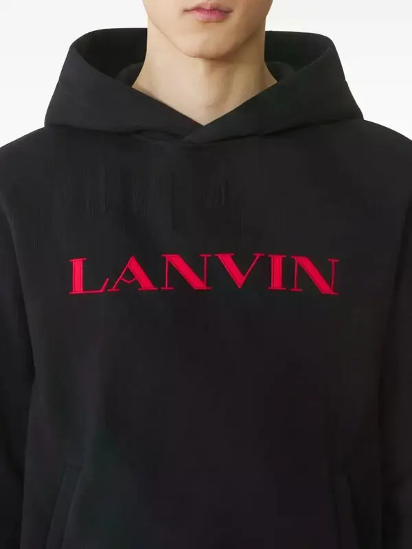 LANVIN Logo-print Hoodie