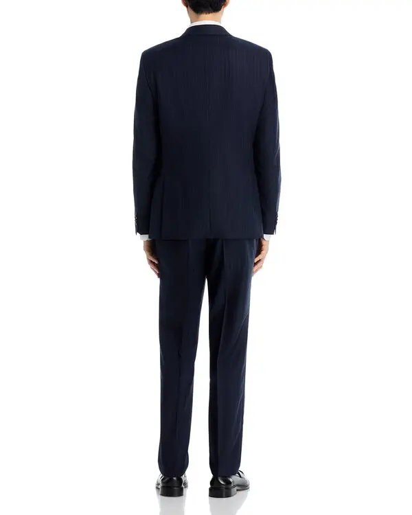 BOSS H-huge Chalk Stripe Slim Fit Suit