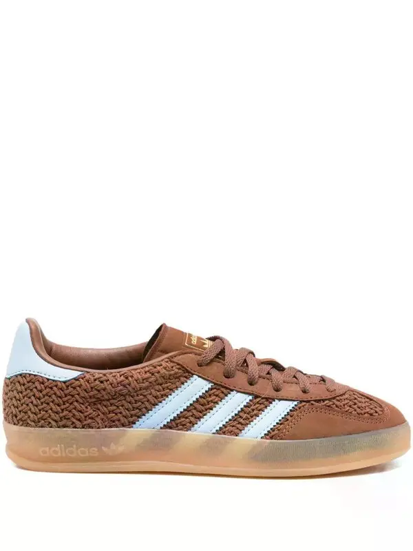 Adidas Gazelle Leather Sneakers - Brown