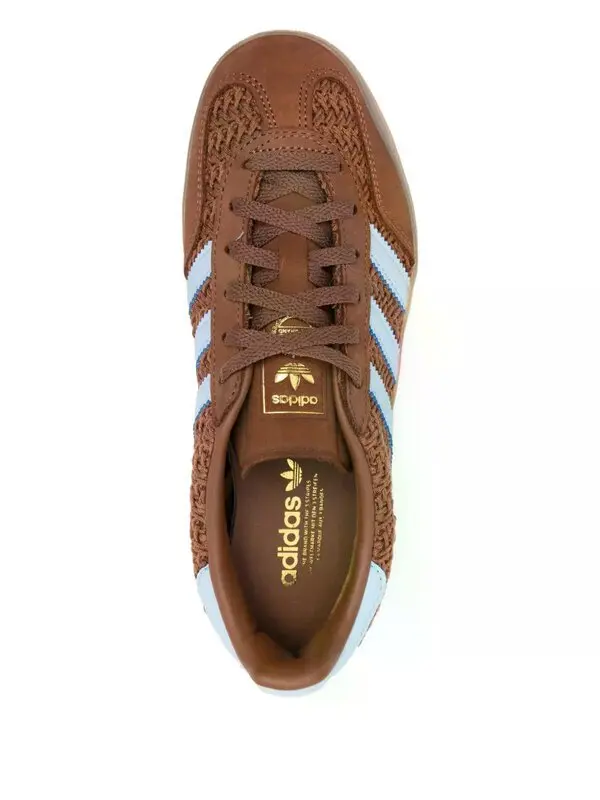 Adidas Gazelle Leather Sneakers - Brown