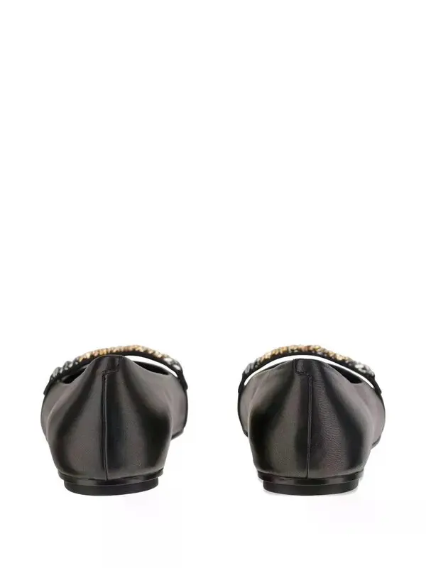 Pinko Chain-embellished Ballet Flats