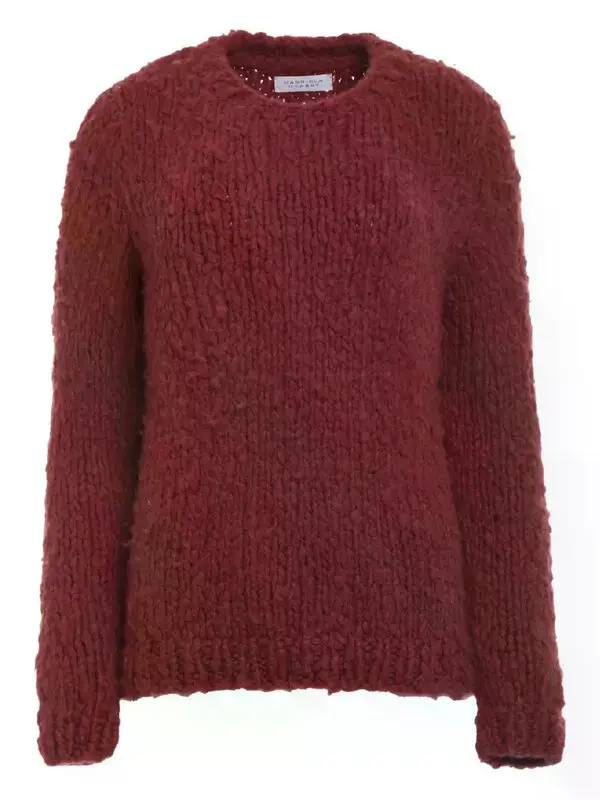Gabriela Hearst Textured Crew-neck Sweater