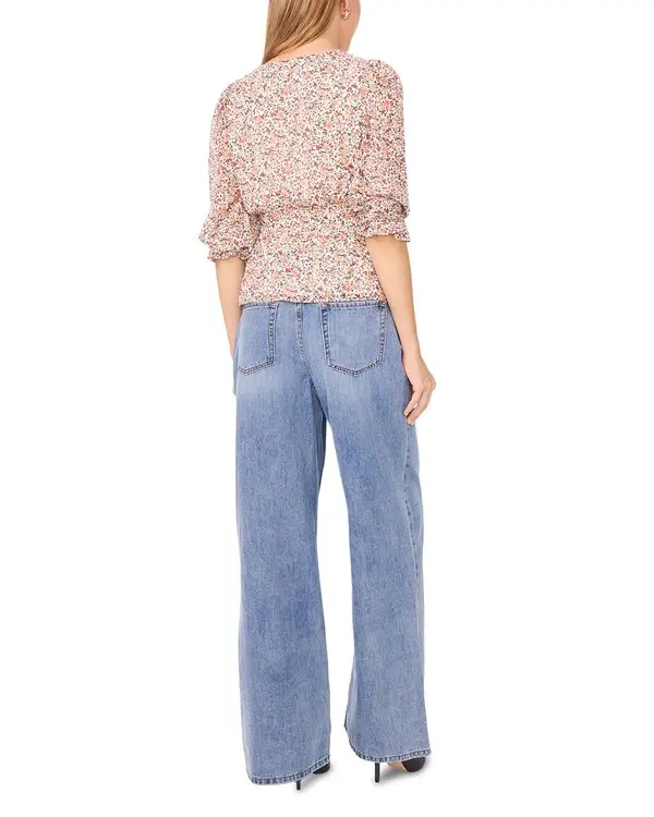 1.State High-rise Wide-leg Denim Jeans
