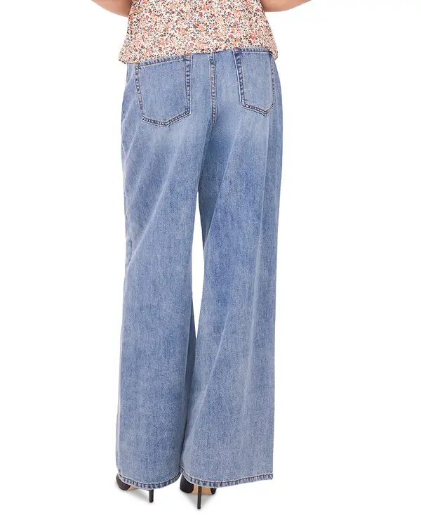 1.State High-rise Wide-leg Denim Jeans