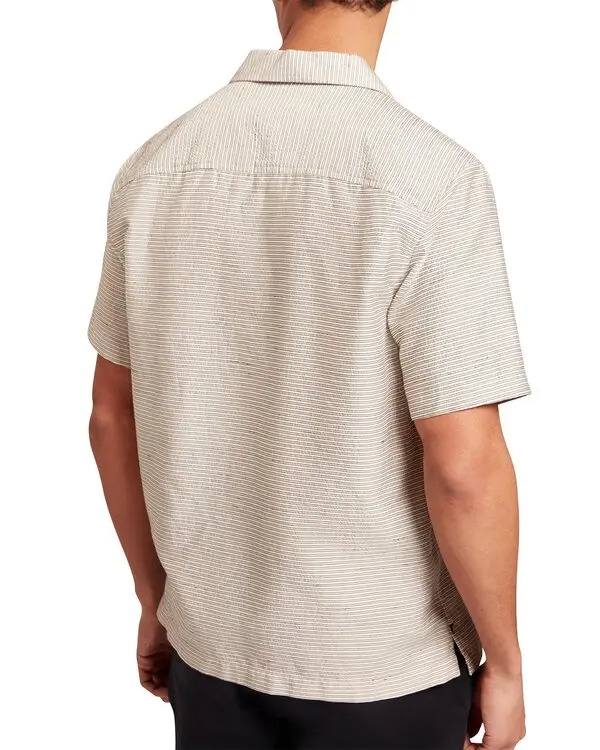 Ted Baker London Wicck Relaxed Textured Stripe Shirt