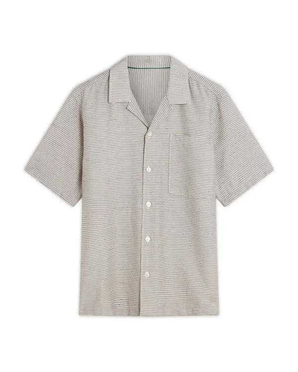 Ted Baker London Wicck Relaxed Textured Stripe Shirt