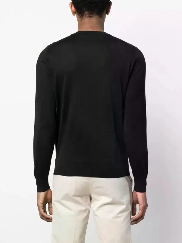 Brioni Crew-neck Cashmere-silk Jumper