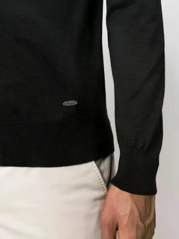 Brioni Crew-neck Cashmere-silk Jumper