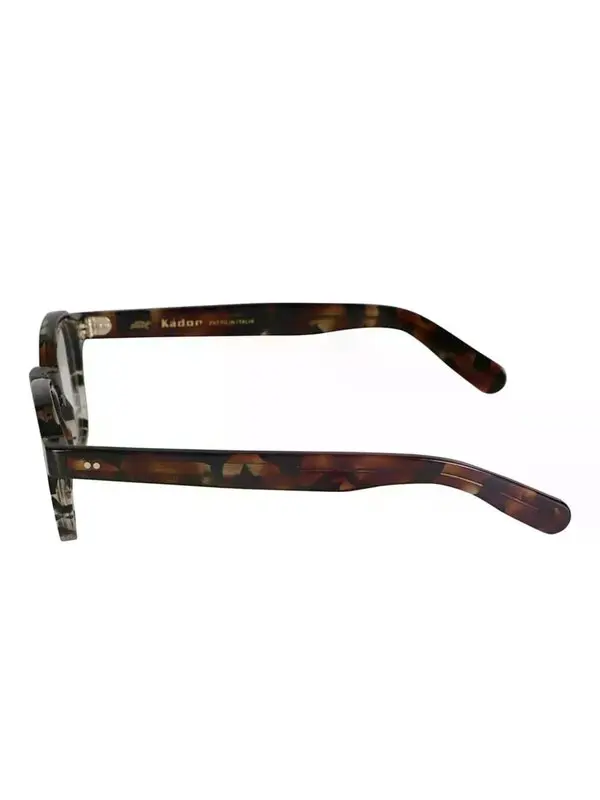 KADOR Duka Tortoiseshell Round Sunglasses