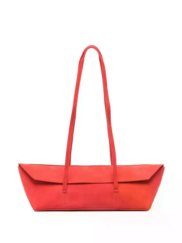 Christopher Esber Mini Gondola Suede Tote Bag - Red