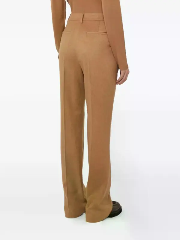Max Mara Pleated Camel Trousers