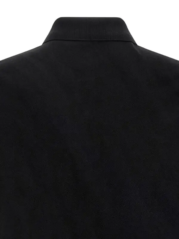 Fendi Ff Detail Piqué Polo Shirt