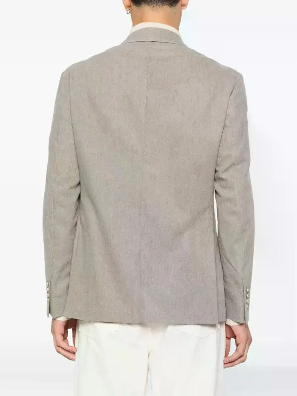 Eleventy Double-breasted Blazer - Grey