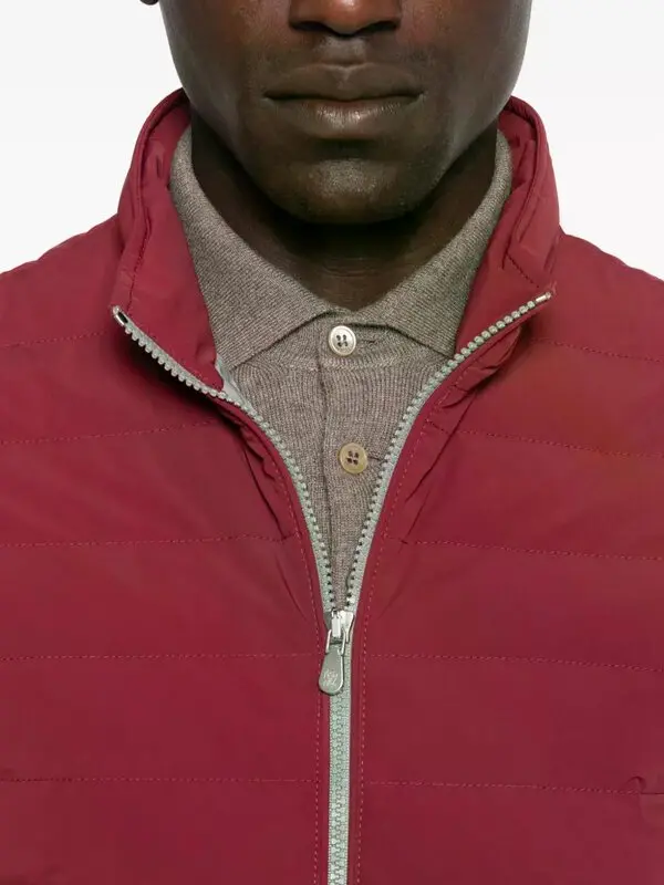 Brunello Cucinelli Quilted Zip-front Vest