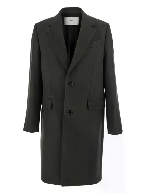 AMI Paris Single-breasted Coat