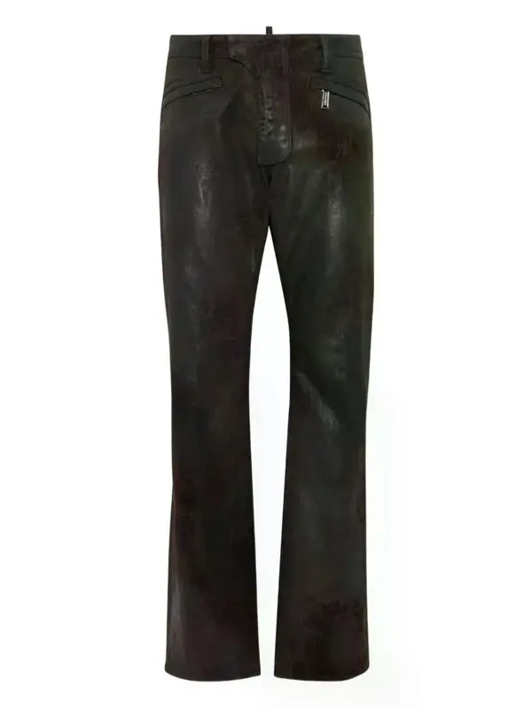 Dsquared2 Leather Trousers
