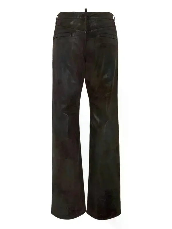 Dsquared2 Leather Trousers