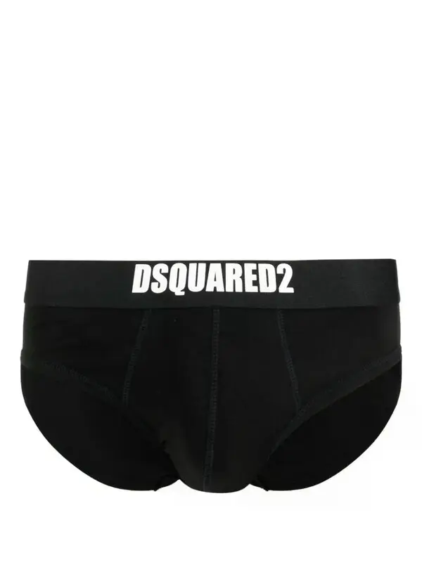Dsquared2 Two-pack Logo-waistband Briefs