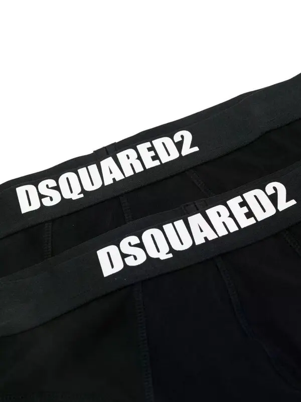 Dsquared2 Two-pack Logo-waistband Briefs