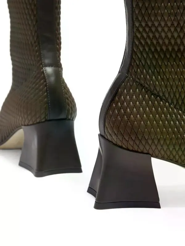 MIISTA Diana Square-toe Boots