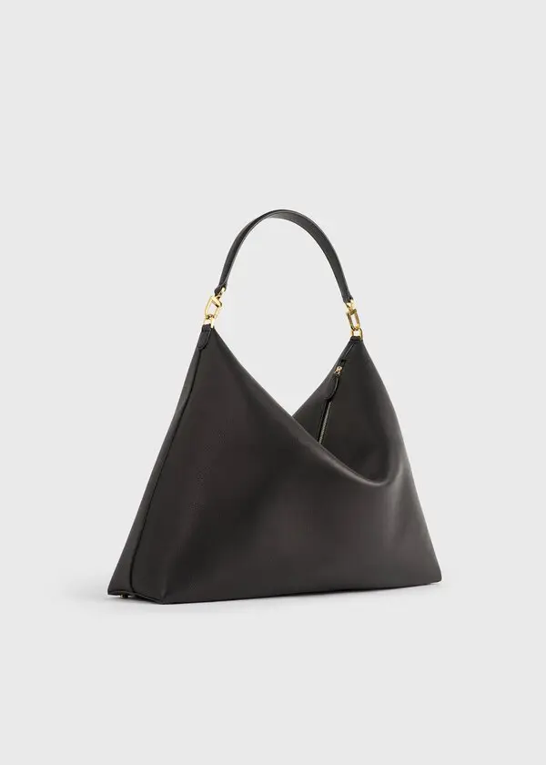 TOTEME Bevel Grained-leather Bag