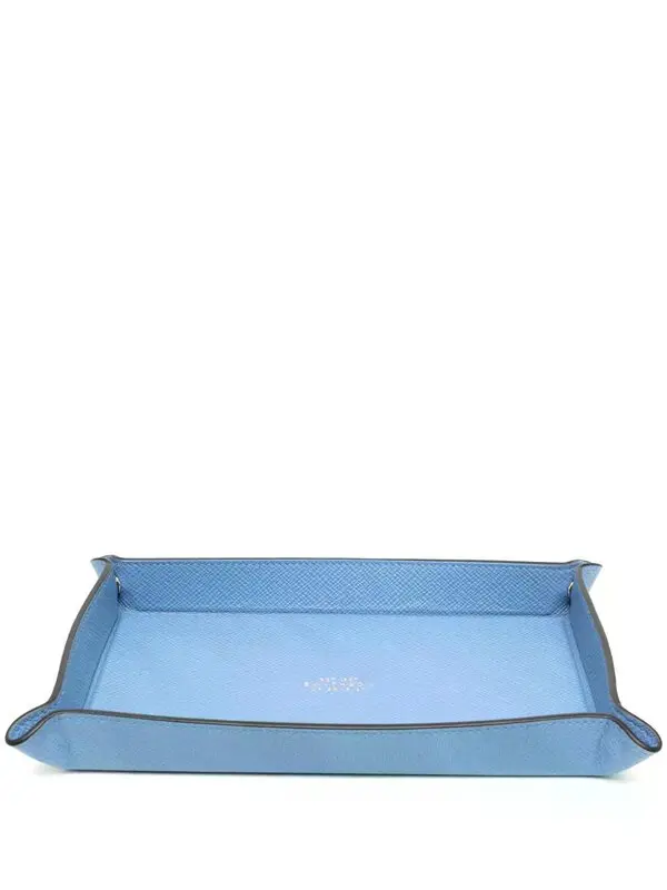 Smythson Rectangular Leather Trinket Tray