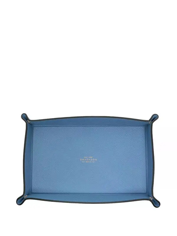 Smythson Rectangular Leather Trinket Tray