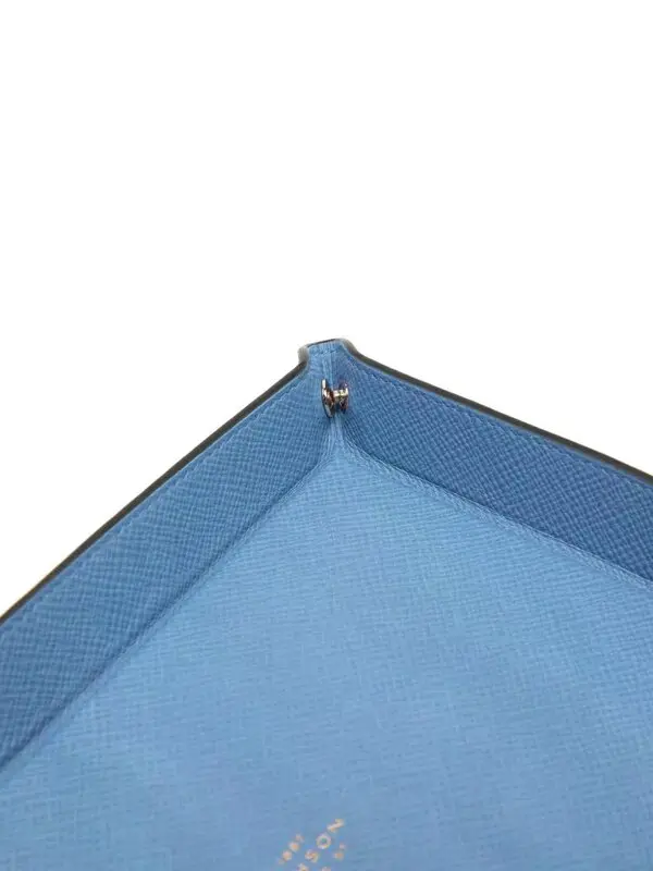 Smythson Rectangular Leather Trinket Tray