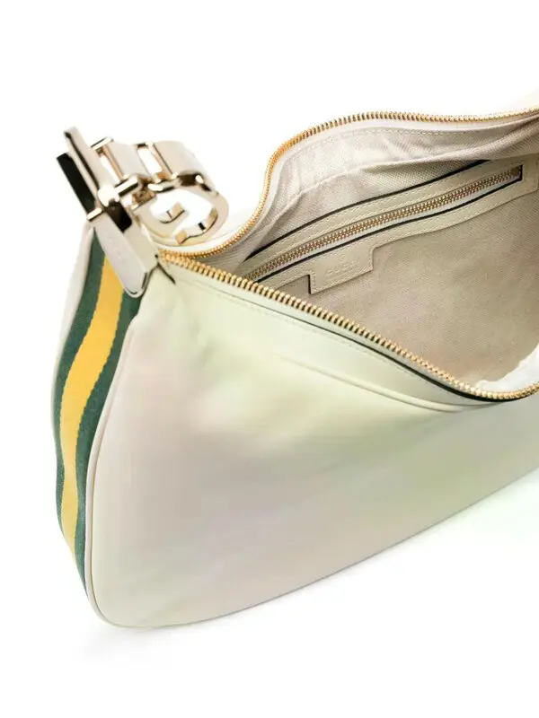 Gucci Medium Attache Shoulder Bag - White