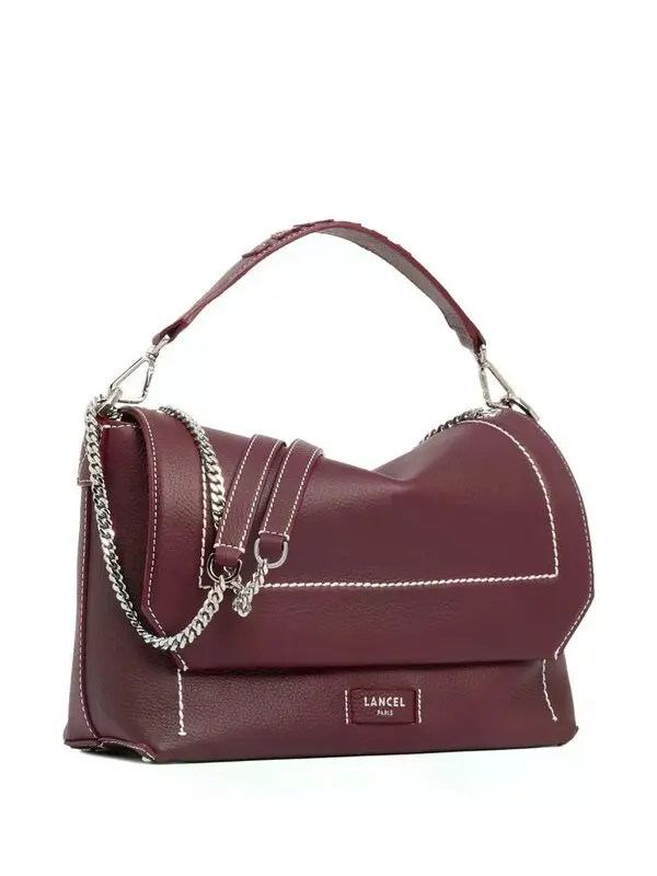 LANCEL Ninon Soft Large Bag - Red