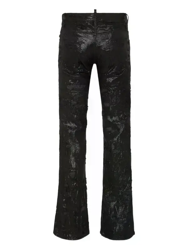 Dsquared2 Disco Wash Sharpei Bootcut Jeans - Black